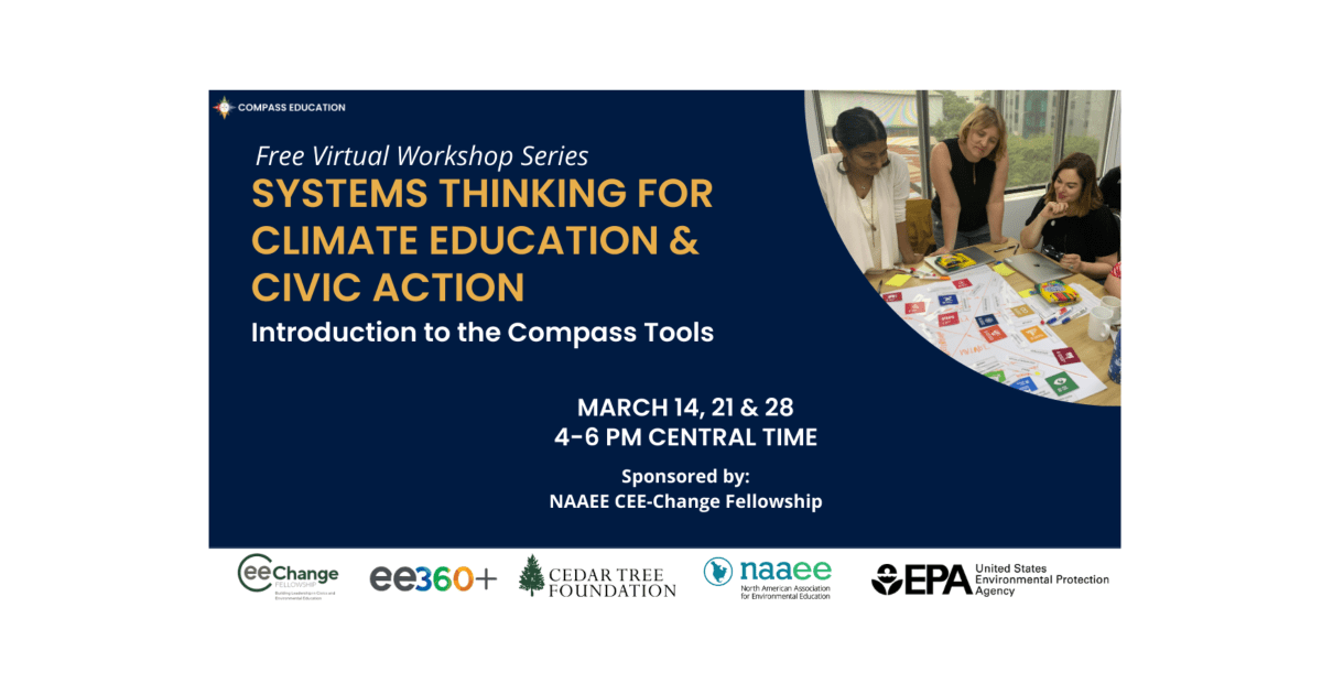 Systems Thinking for Climate Education & Action: An Online Workshop ...