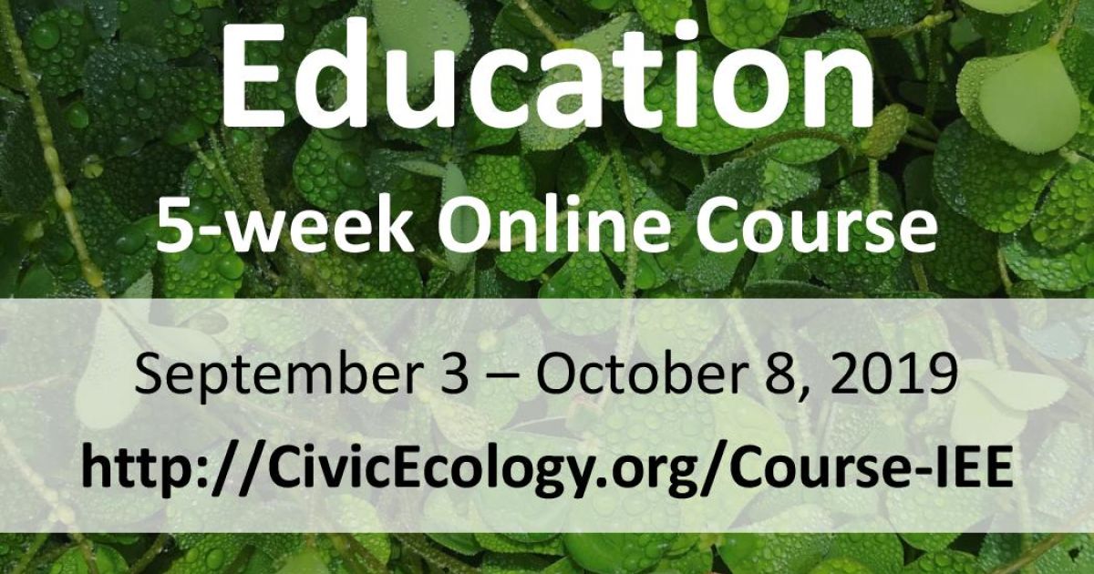 Introduction to Environmental Education Online Course | eePRO Introduction to Environmental Education Online Course | eePRO
