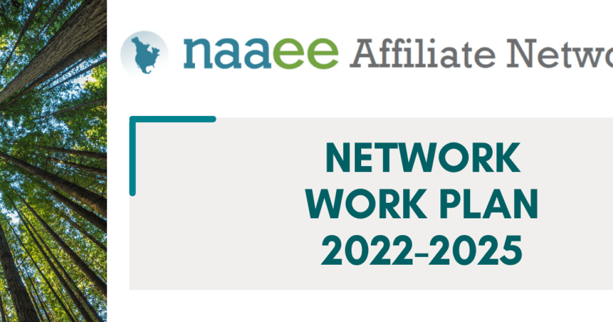 NAAEE Affiliate Network 2022-2025 Work Plan | eePRO